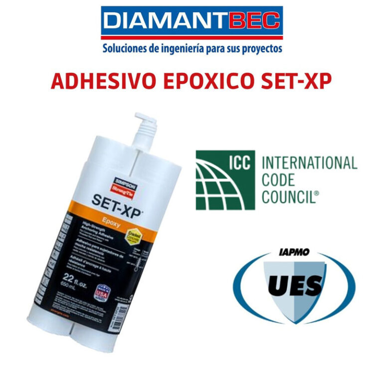 Adhesivos epóxicos para anclajes - Diamantbec LDTA.